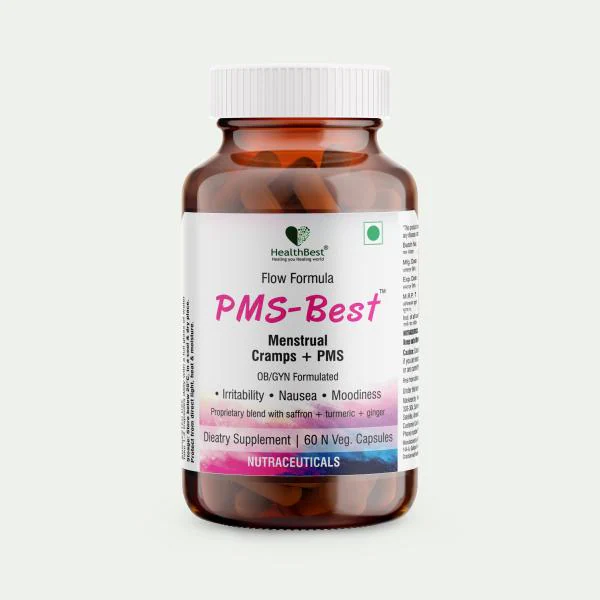 HealthBest PMS-Best | multivitamin for Menstrual periods |PMS| 60 ...