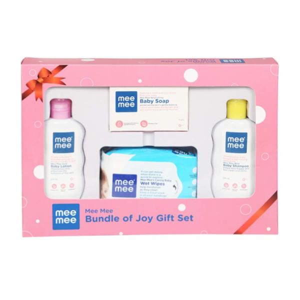 Mee Mee Bundle of Joy Gift Set with Baby Lotion, Shampoo, Wipes and ...