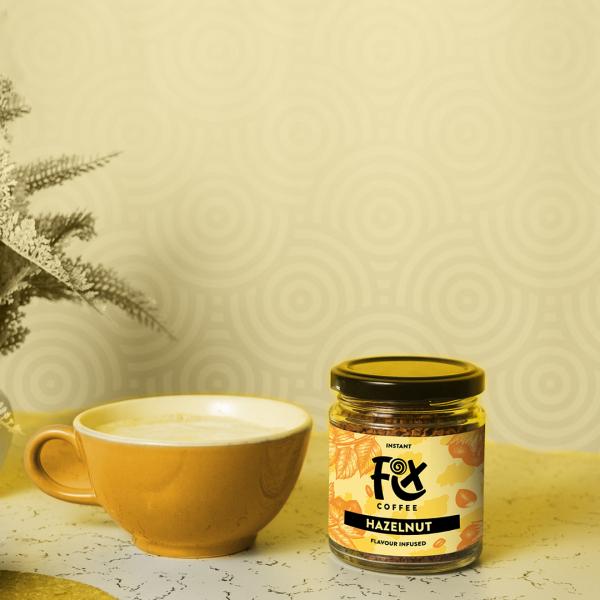 FIX Coffee Hazelnut Instant Coffee Powder 50 g - JioMart