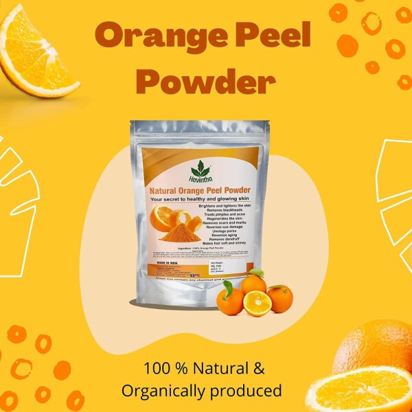 Havintha Natural Orange Peel Powder (Santra Chilka) | Help for reduces ...