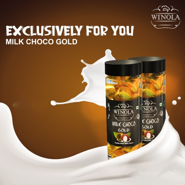 Winola Chocolate Gift Pack | Combo of Milk Choco Gold (Pack of 2) - JioMart