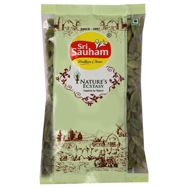 Sri Sauham Hari Elaichi /Green Whole Cardamom/Hari Sabut Elaichi -No ...