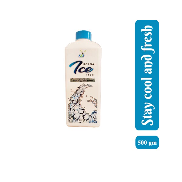 SBS Ice Talc Refreshing Body Powder - For Fragrance & Protection ...