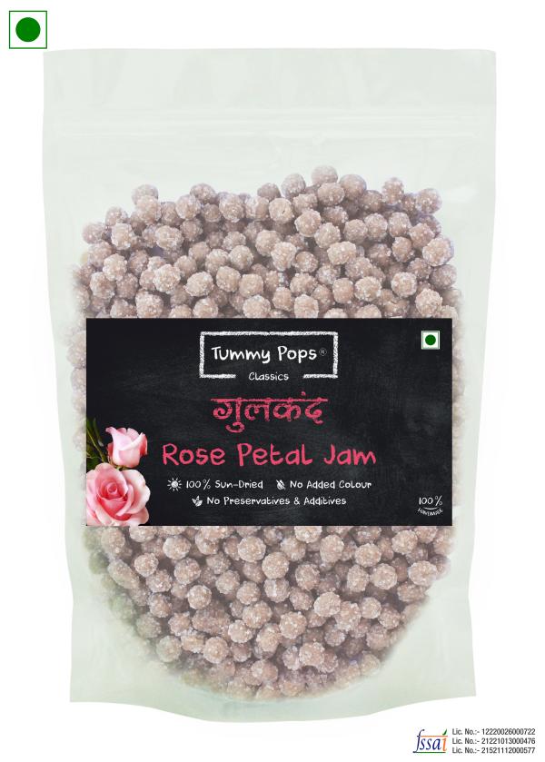 Tummy Pops Digestive Gulkand (Rose Petal Jam) Goli| Mukhwas After Meal ...