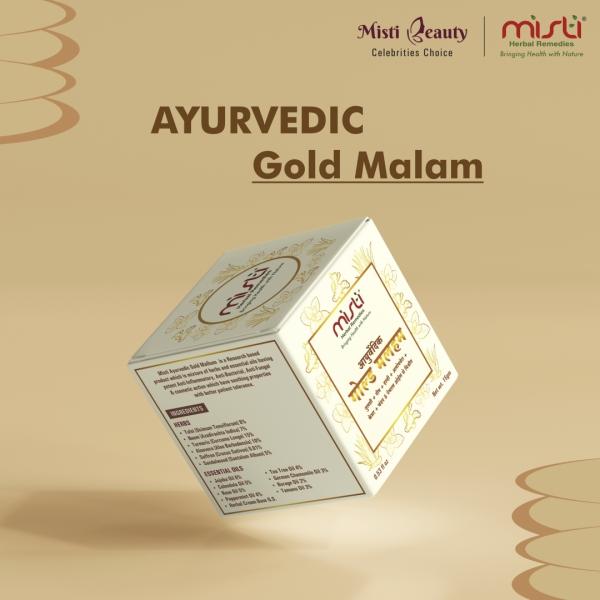 Ayurvedic Gold Malam for Itching, Ring Worms, Eczema, Stretch Marks ...