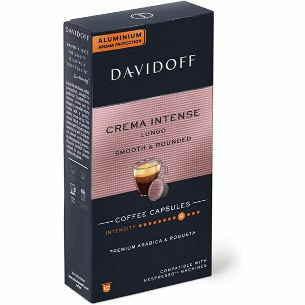 Davidoff Crema Intense Smooth & Rounded Coffee Capsules 100% Arabica 5. ...