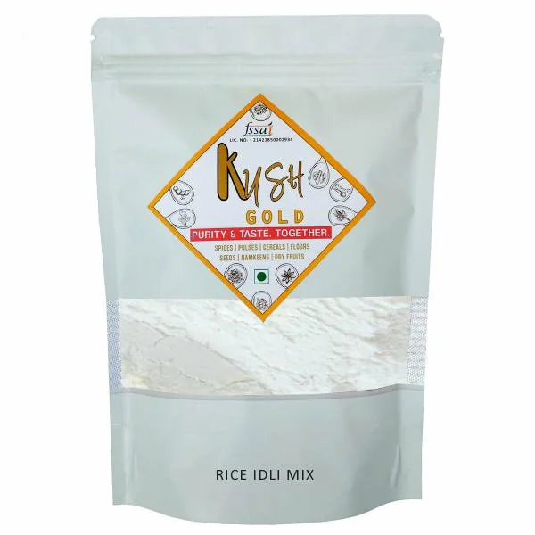 Kush Gold Rice Idli Instant Mix / South Indian Breakfast Mix (Rice Cake ...