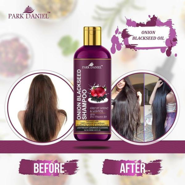 Park Daniel Premium Onion Blackseed Shampoo, 100 Ml - JioMart