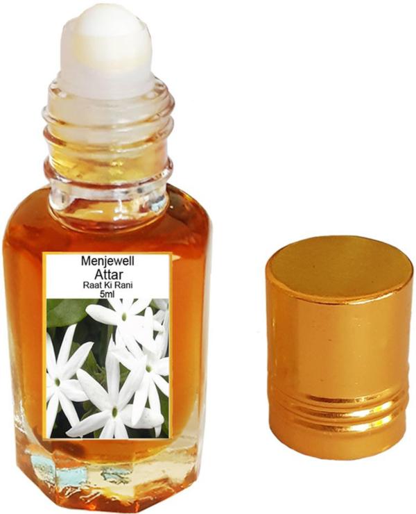 Menjewell Fragrances Raat Ki Rani (Natural Itra/Attar) Perfume) Floral ...
