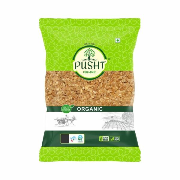 Pusht Organic Wheat Dalia / Daliya - 2 Kg - JioMart