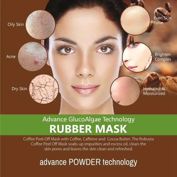 Purobio Algae Peel Off Face Mask Coffee Facial Mask | Advance Powder ...