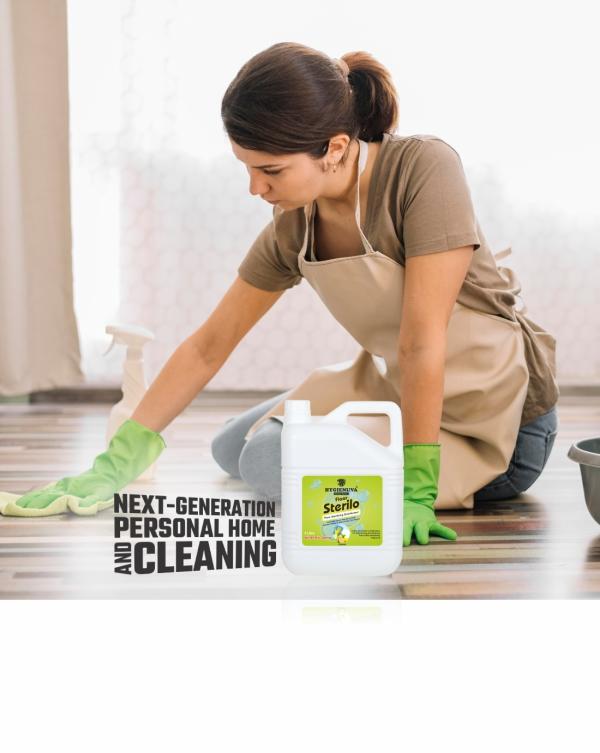Hygienuva Sterilo Regular Floor Cleaner (Lemon) - 5 L - JioMart