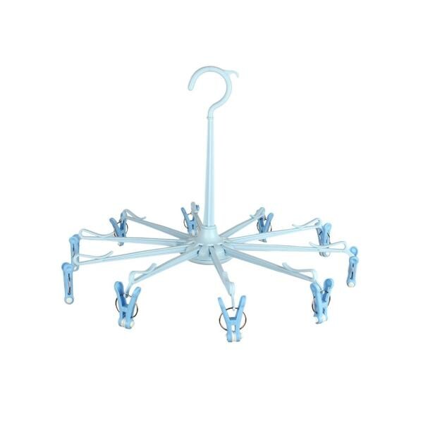 Teeny Weeny Plastic Hanger with 10 Pegs - Baby Diaper Nappy Clothes ...