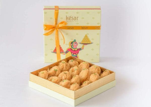 Kesar Sweets| Winter Season Special Fini Plain - 256gm| Traditional ...