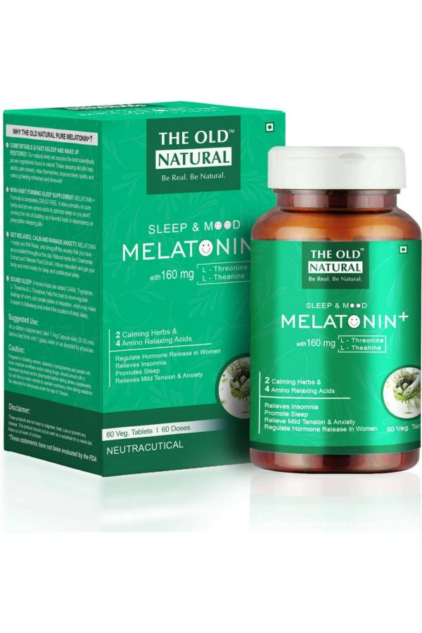 The Old Natural Melatonin Sleeping Aid Pills for Deep Sleep Melatonin ...