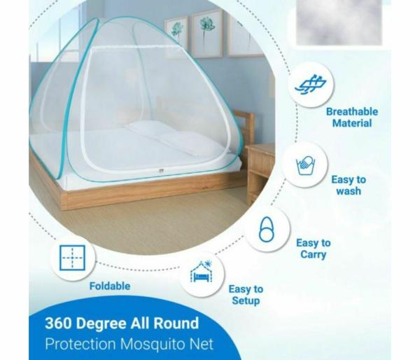 EPiRY Mosquito Net For Double Bed & King Size Foldable Adults ...