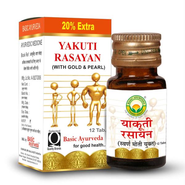 Basic Ayurveda Yakuti Rasayan 12 Tablets - JioMart