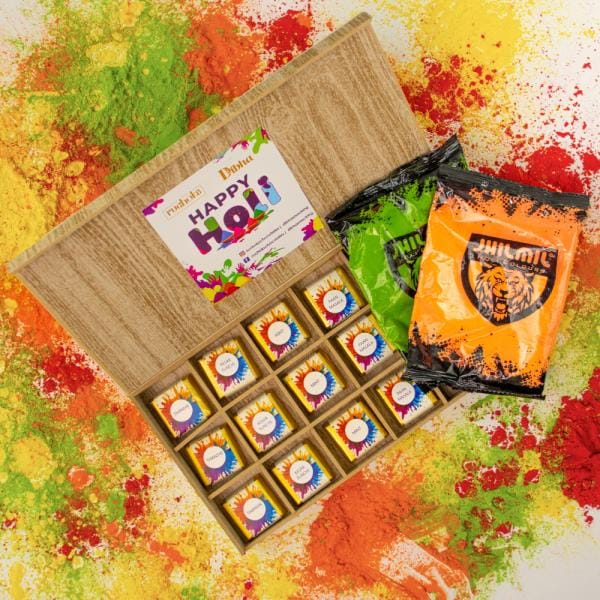 RUCHOKS - Holi Delights Hamper (Holi Gift| Holi Hamper| Gift For ...