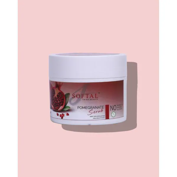 Softal Pomegranate Scrub Scrub - JioMart