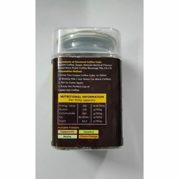 CUPPA CUBES COFFEE CUBES HAZELNUT 100 G - JioMart