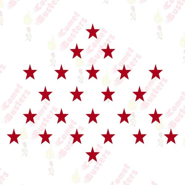 Comet Busters Red Star Bindis (BIN1209) - JioMart