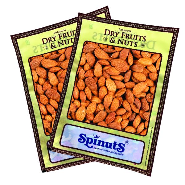 Spinuts Natural Almonds - 1 kg - JioMart