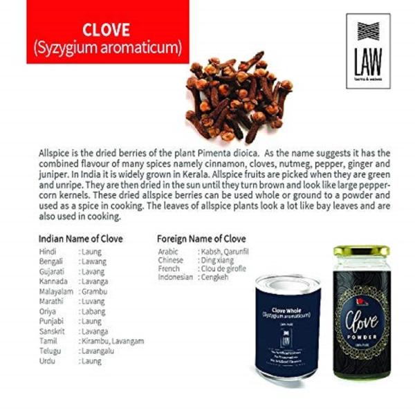looms & weaves - Ground Cloves/Laung Powder - 100 gm - JioMart
