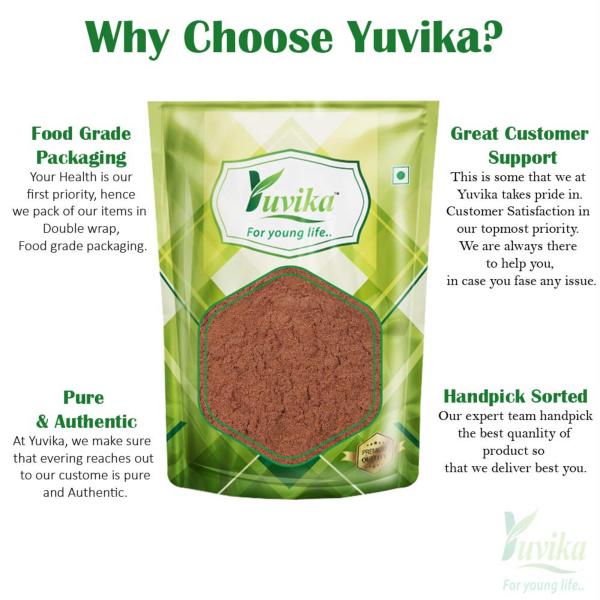 YUVIKA Gudhal Phool Powder - Jaswand - Hibiscus Rosa Sinensis - Hibicus ...