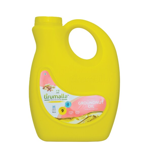 Tirumalla Filtered Groundnut Oil 15 Liter Jar - JioMart