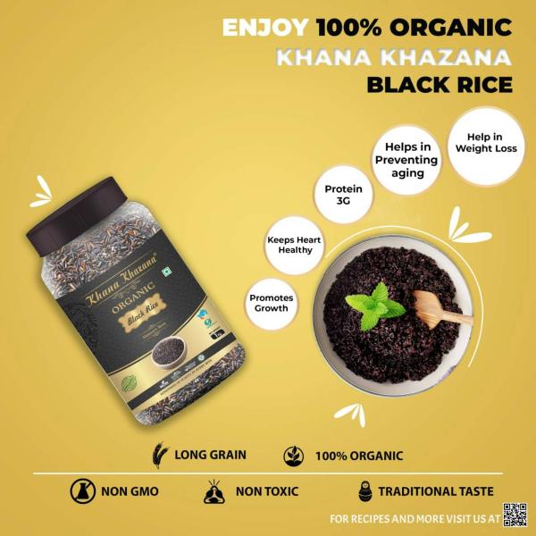 Khana Khazana Organics Basmati Rice, 1 Kg (Pack Of 3) - JioMart