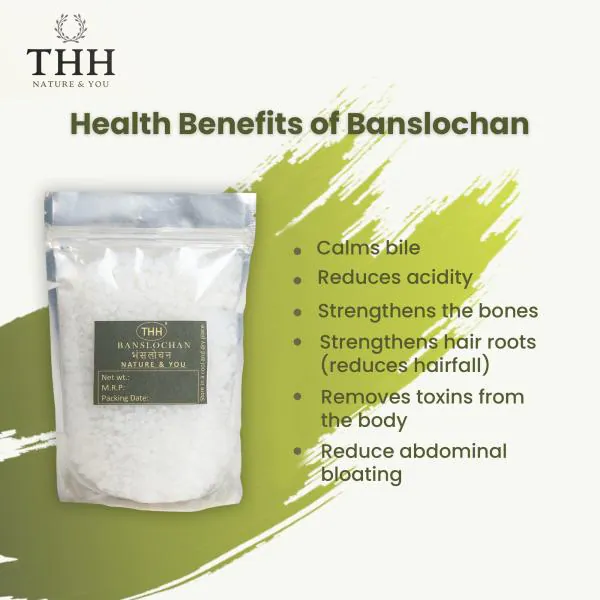 THH Organic Tabashir - Vanslochan - Banslochan (200g) - JioMart