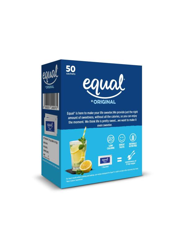 Equal Original Low Calorie Sweetener, Sugar Free, Low Calories, Sugar ...