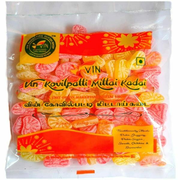 VIN - Orange Mittai - Traditional Lemon and Orange Candy - Pack of 100 ...