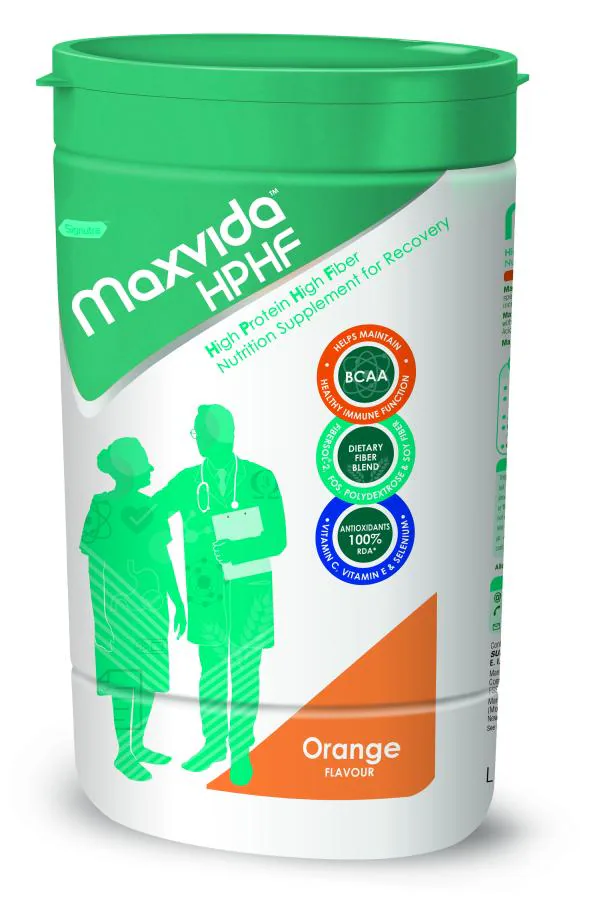 Maxvida HPHF High Protein High Fiber Supplement for Recovery 400g Jar ...