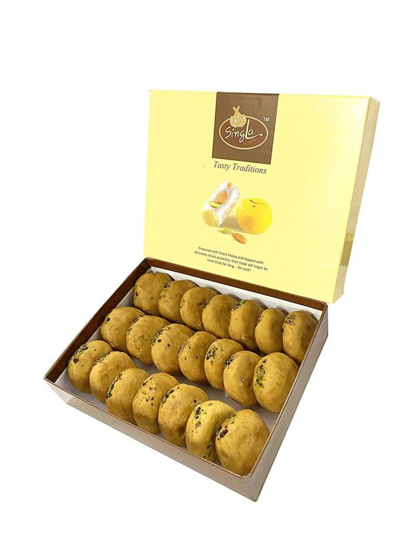 Singla Brown Peda Burfi Sweets 500G - JioMart