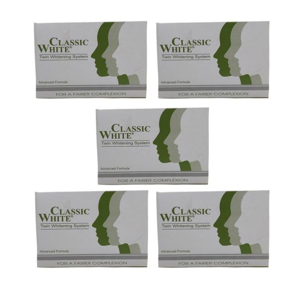 Queue Classic White Skin Whitening & Fairness Soap Pack of 5 - JioMart