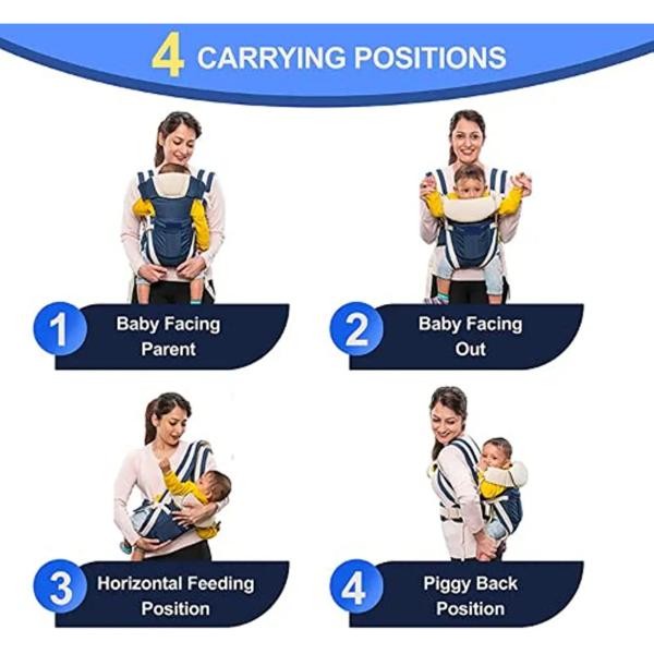 Baby Carry Bags for 0 to 2 Years| Baby Carrier with Safety Belt| Baby ...
