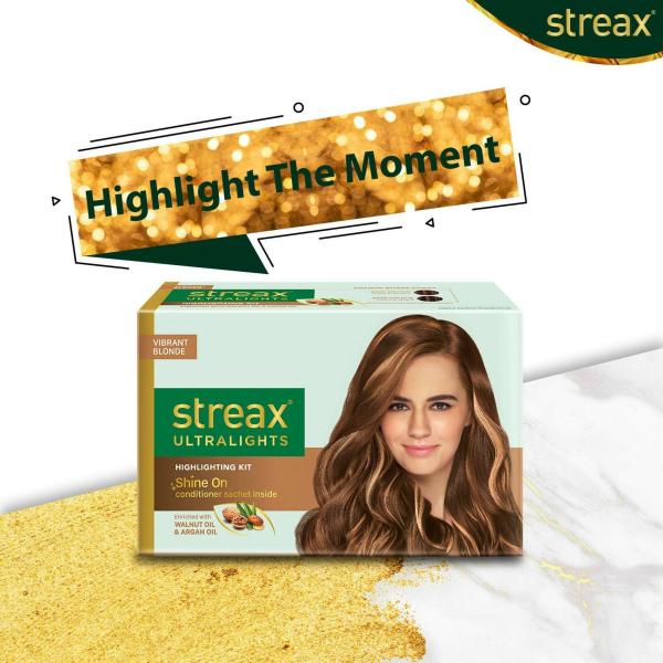 Streax Vibrant Blonde Hair Color, 60 G (Pack Of 2) - JioMart