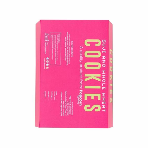 POPCORN & COMPANY Suji Whole Wheat Cookies - JioMart