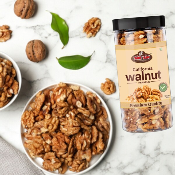 YUM YUM Premium California Walnut Kernels Akhrot Giri 350g - JioMart