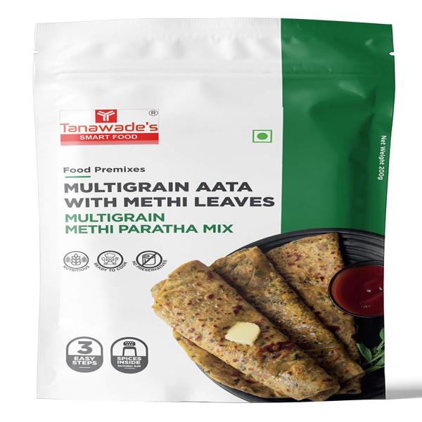 Tanawade's SMART FOOD Methi Paratha Dual Instant Methi Paratha, Shahi ...