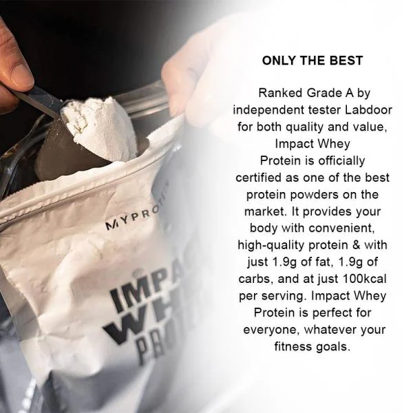 Myprotein Impact Whey Protein, Chocolate Smooth, 250g - JioMart