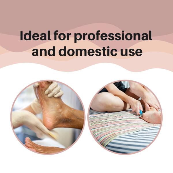 TRITON Professional Stainless Steel Lazer Foot Scraper,Filer for Hard n ...