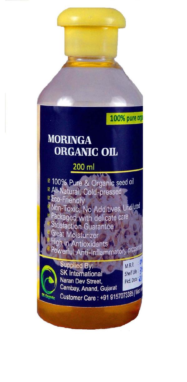 Sk Organic Moringa Oil, 200 Ml - JioMart