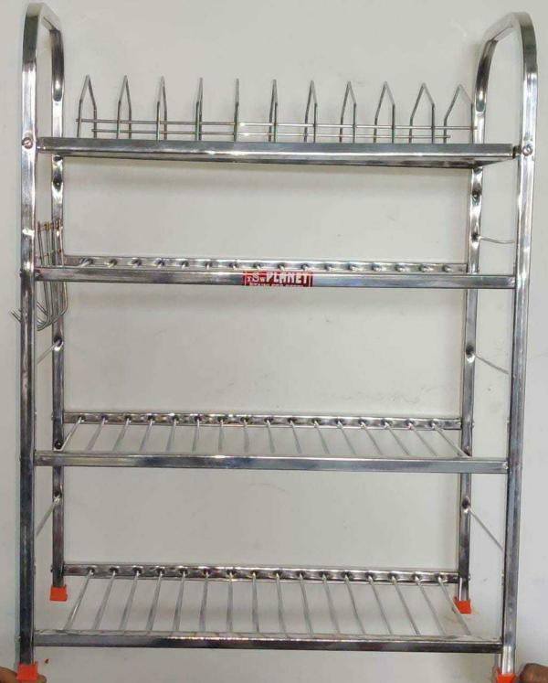 TSW Stainless Steel Square Pipe Stand 24x18 | Table top and wall mount ...