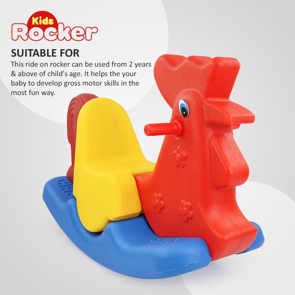 NHR Cock Shaped Baby Rocker for 2 Years+, Kids Rocker , Toddler Baby ...