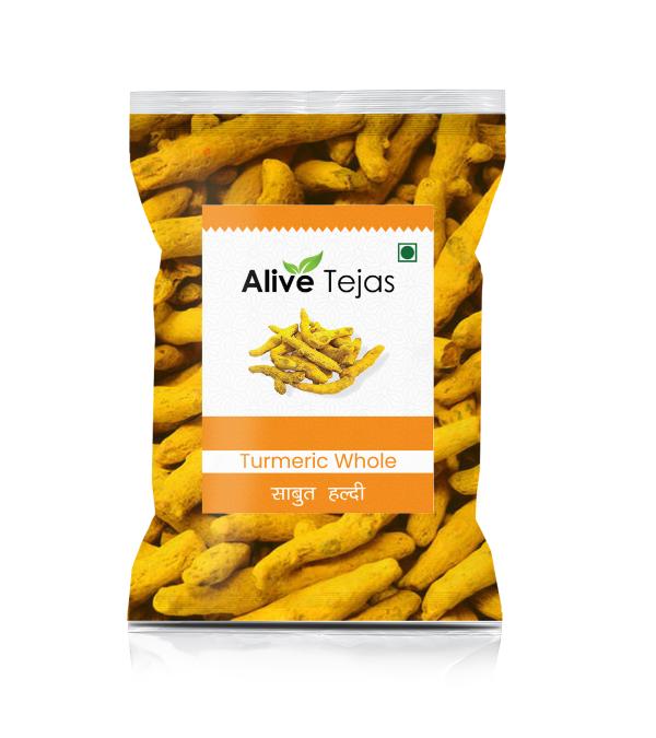 Alive Tejas Turmeric Whole ( SABUT HALDI ) 500g pack 1 - JioMart