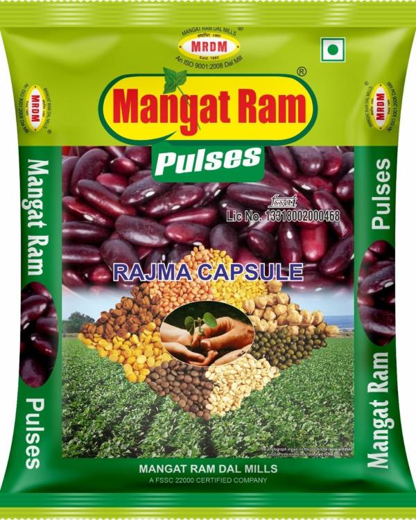 MANGAT RAM PULSES RAJMA CAPSULE 1KG - JioMart
