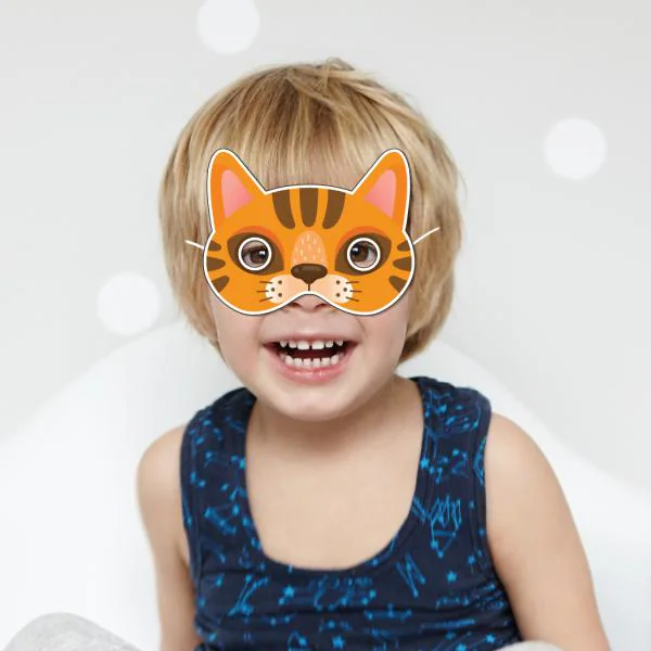 Festiko 60 Pcs Cat Theme Eye Masks, Cat Eye Masks For Kids - JioMart