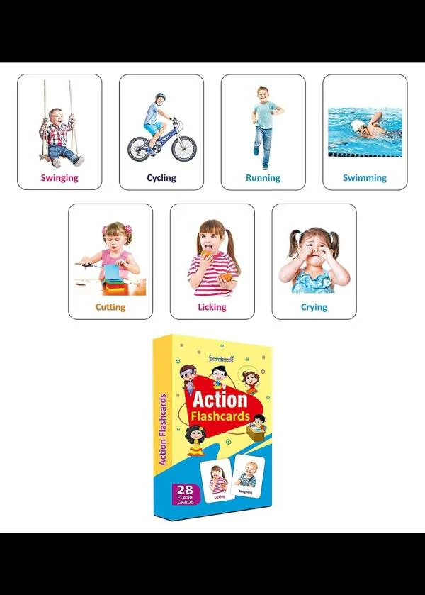 Gurukanth Storio Flash Cards for Kids Learning Flash Cards 1 Year to 6 ...